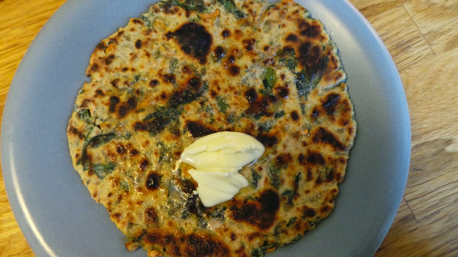 Effervescence: Royal Green Paratha