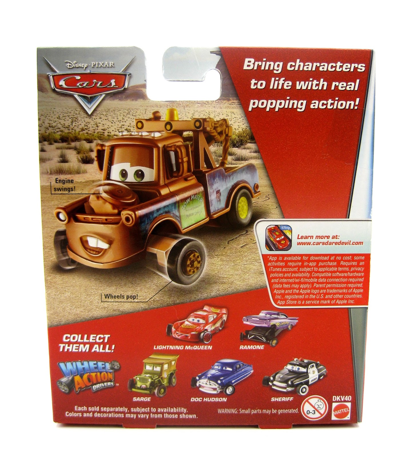Dan the Pixar Fan: Cars: Mattel "Wheel Action Drivers" Collection