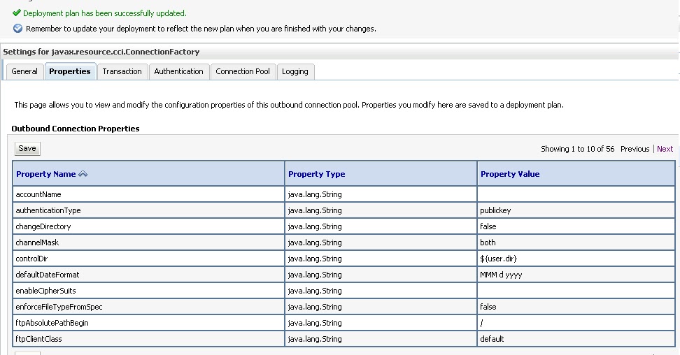 Soa 11g Configuring The Ftp Adapter In Soa 11g For Sftp 3954