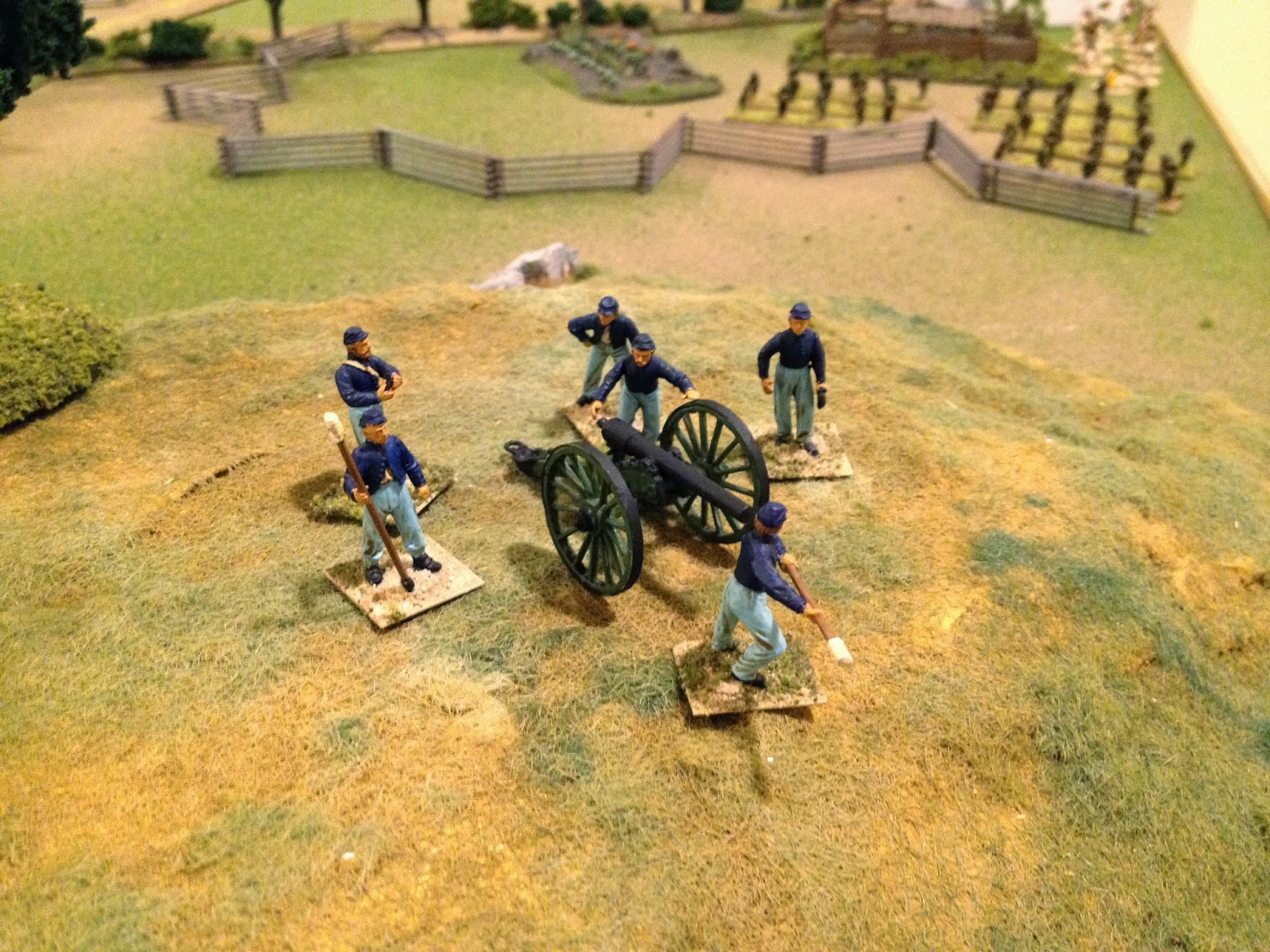 Lair of the Uber Geek: Perry Plastic ACW Artillery: A Short Review