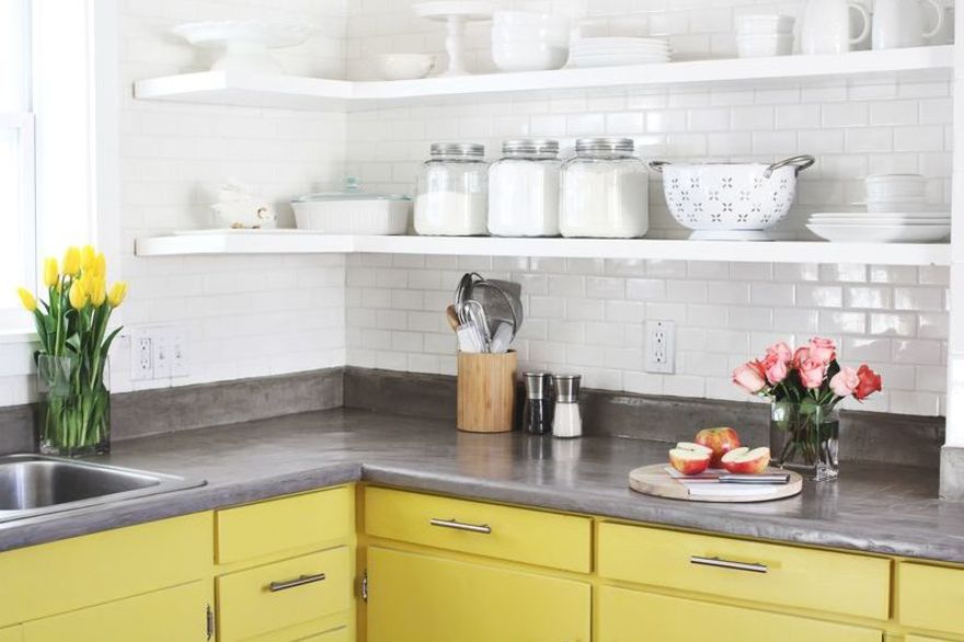 She Hated Her Laminate Counters, But Had Less Than $100 To Spend. So ...
