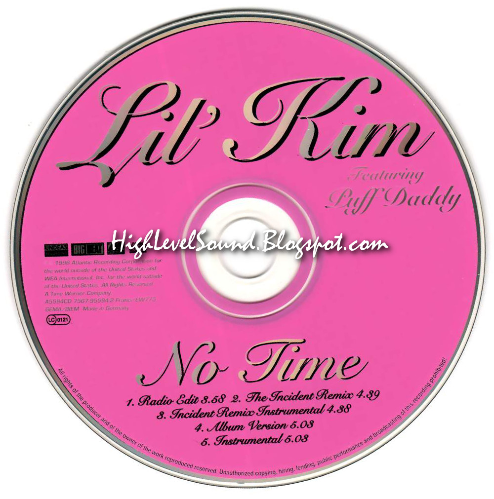 highest level of music: Lil Kim Feat. Puff Daddy - No Time-(France_CDM ...