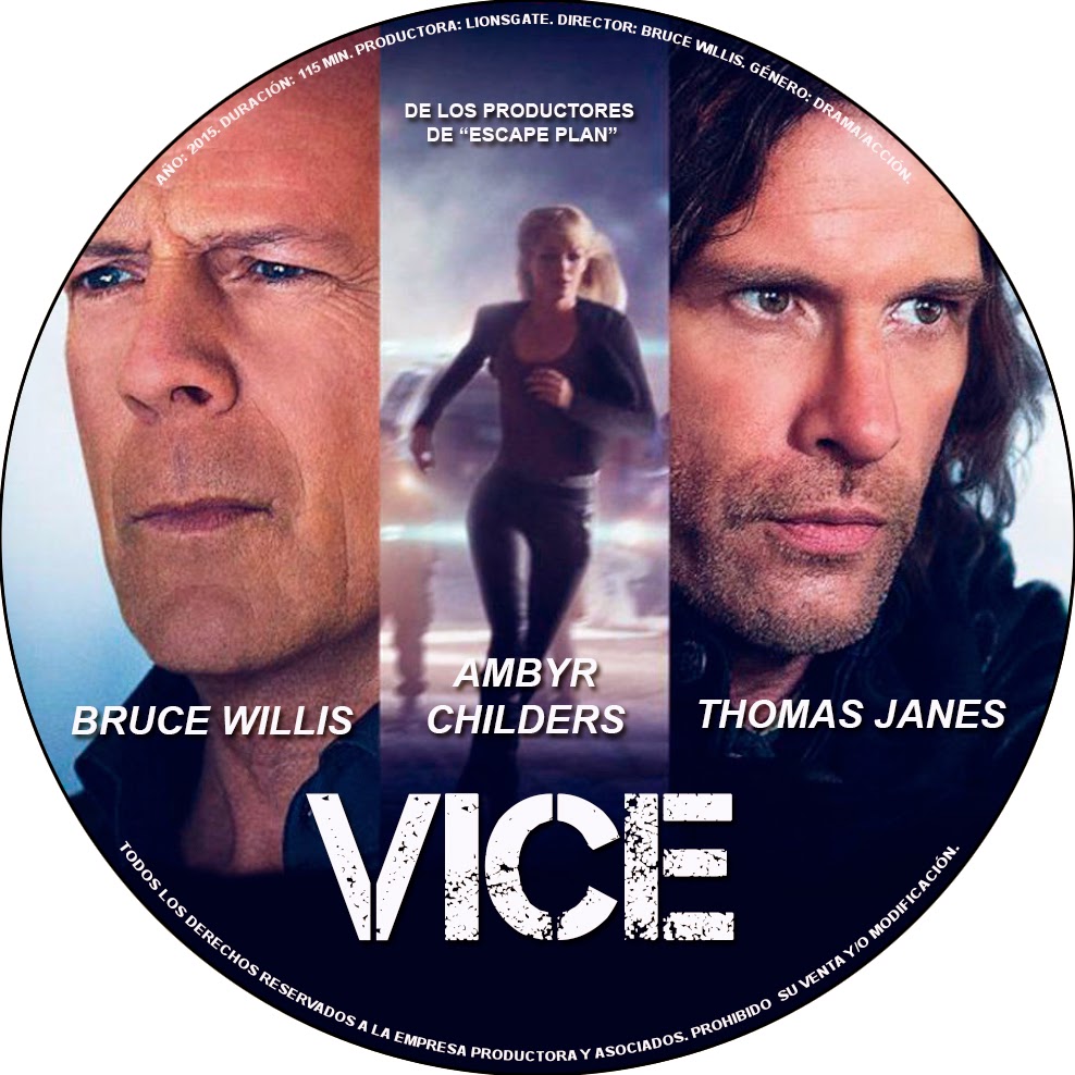 PB | DVD Cover / Caratula FREE: VICE - CD COVER 2015 ESPAÑOL