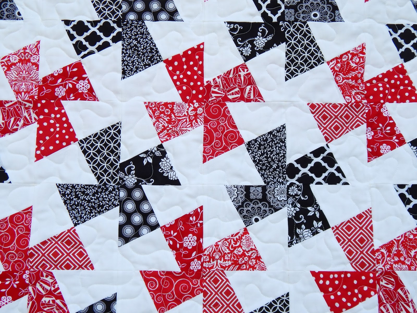 The Fleming's Nine: Scrappy Black and Red Twister