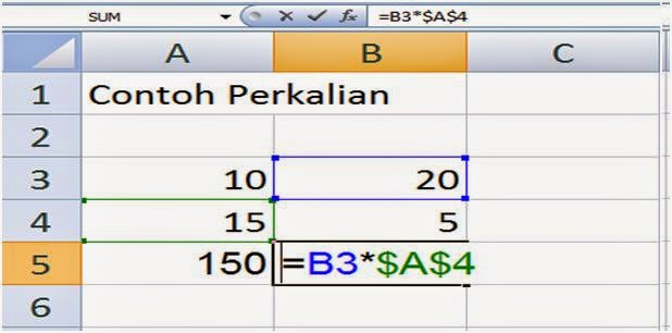 Cara Membuat Rumus Tidak Berubah saat Dicopy dalam Excel | TUTORIAL EXCEL