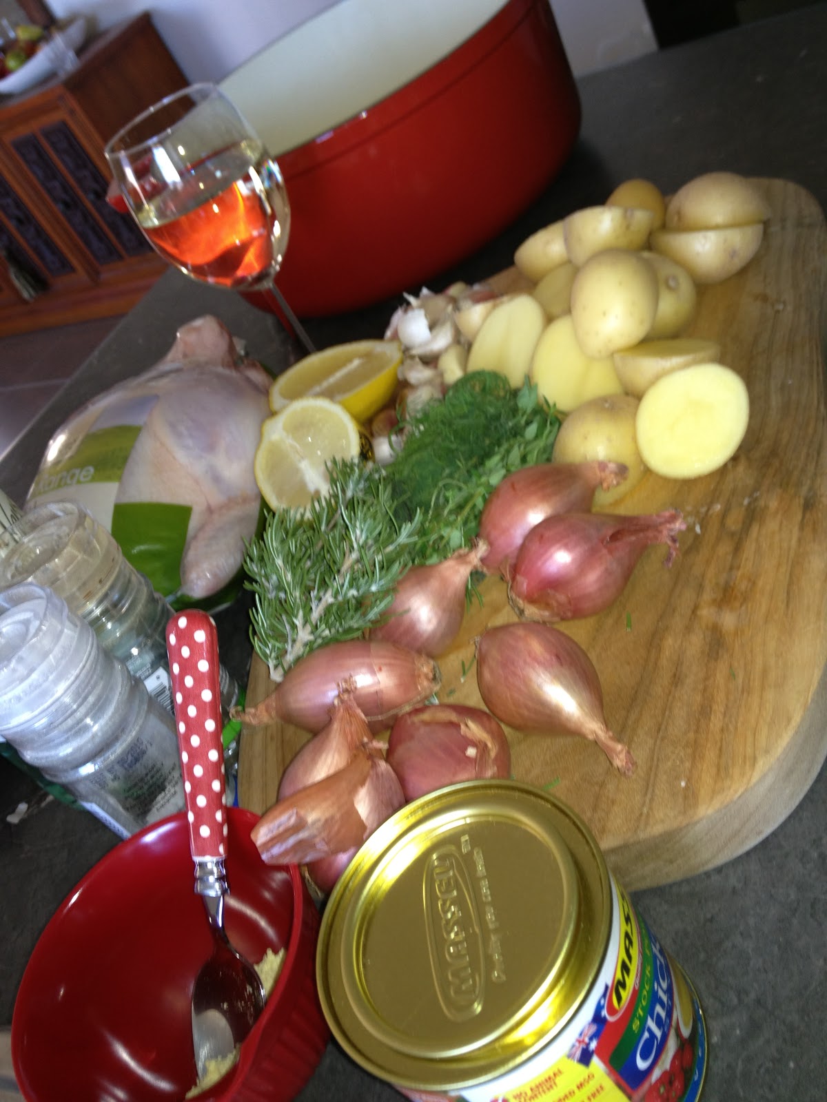 Leonie cooks!