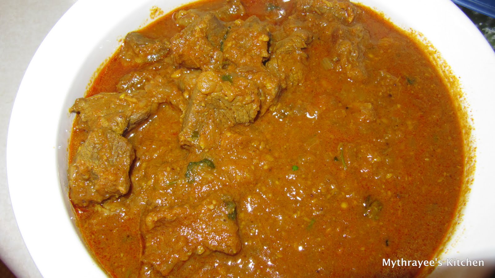 Mutton Curry | Mythrayee's Kitchen