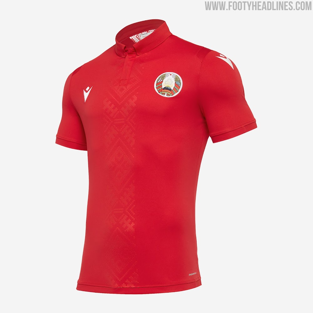 Belarus 2020 Home & Away Kits Released - Footy Headlines