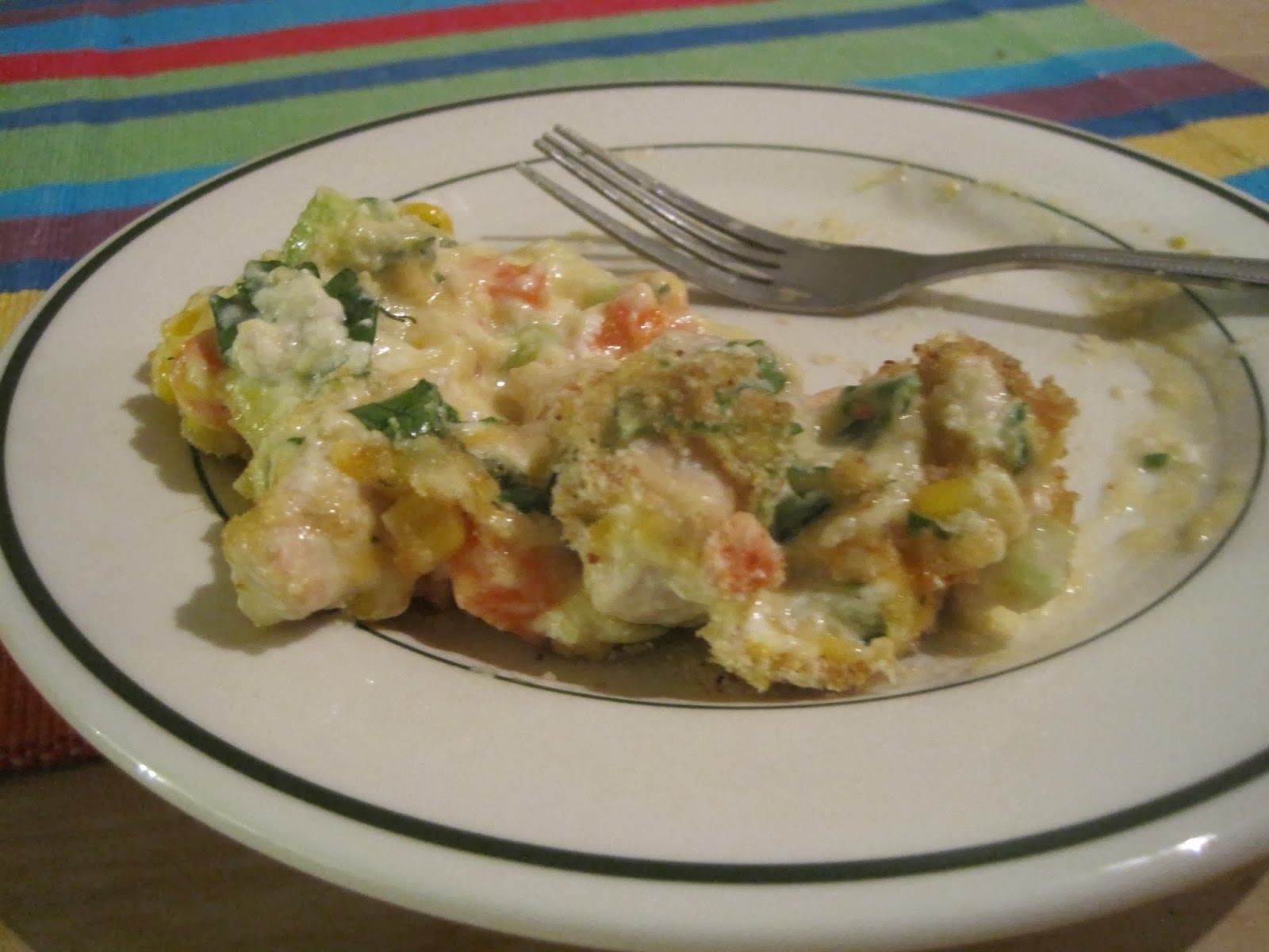 I Wish I Could Cook Like My Mom: Chicken and Vegetable Casserole