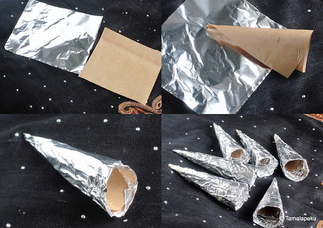 Eggless Chocolate Cornets ~ Tamalapaku