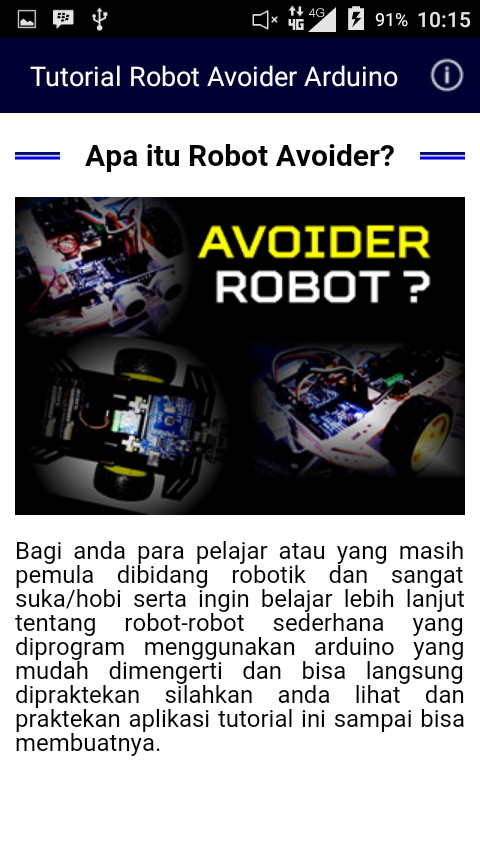 Aplikasi Android Tutorial Robot Avoider Arduino Mudah Dan Lengkap