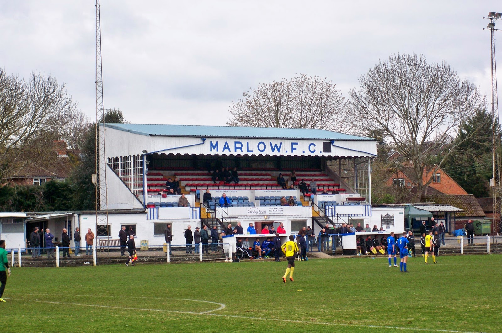 Football Grounds visited by Richard Bysouth: Marlow FC