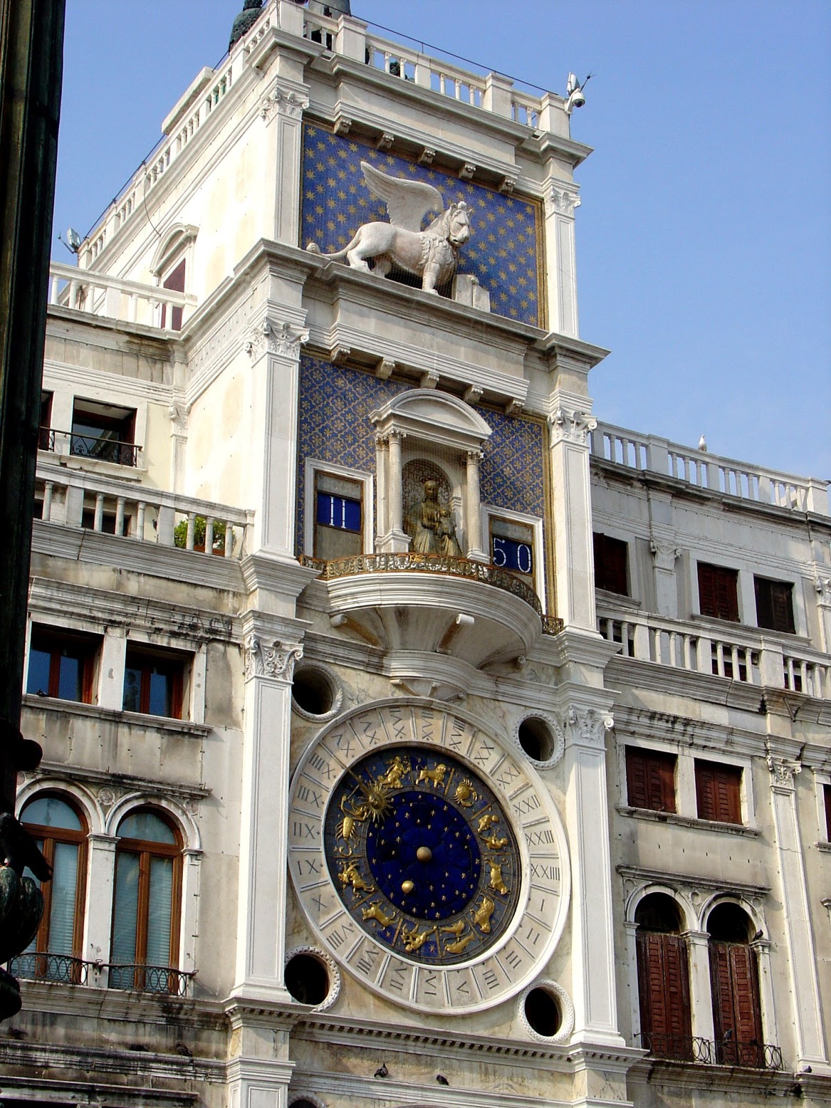The "striking" Piazza San Marco Clock Tower