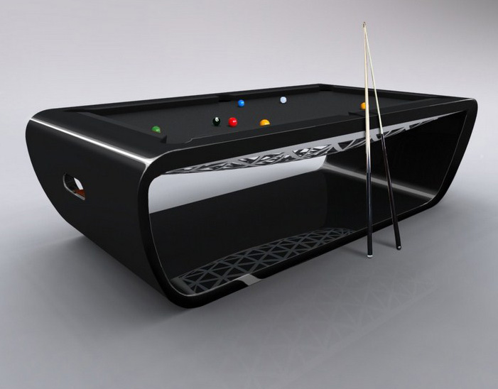 If It's Hip, It's Here (Archives): Black Light Billiard Tables by ...