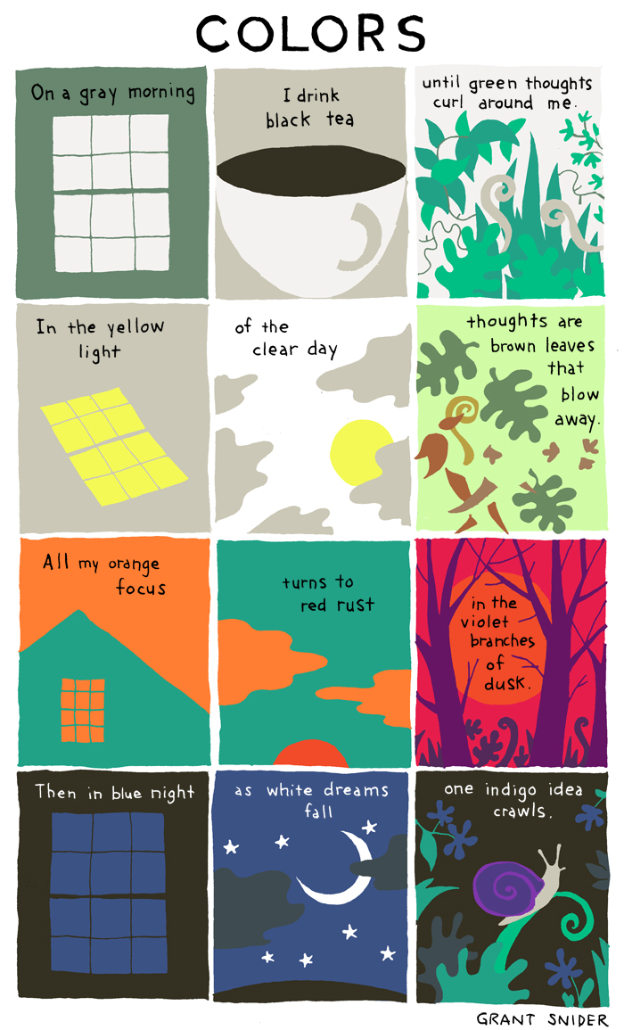 INCIDENTAL COMICS: Colors