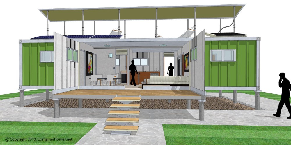 Desain Kantor Kontainer - Desain Kontainer Kantor Modifikasi Container ...