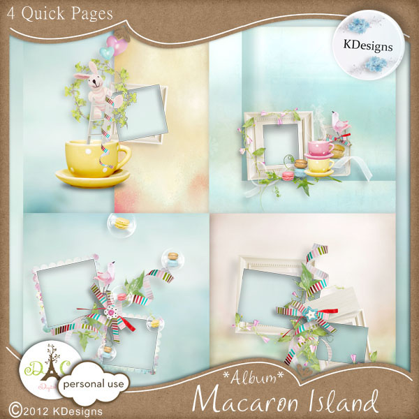 KDesigns: Macaron Island+Freebie