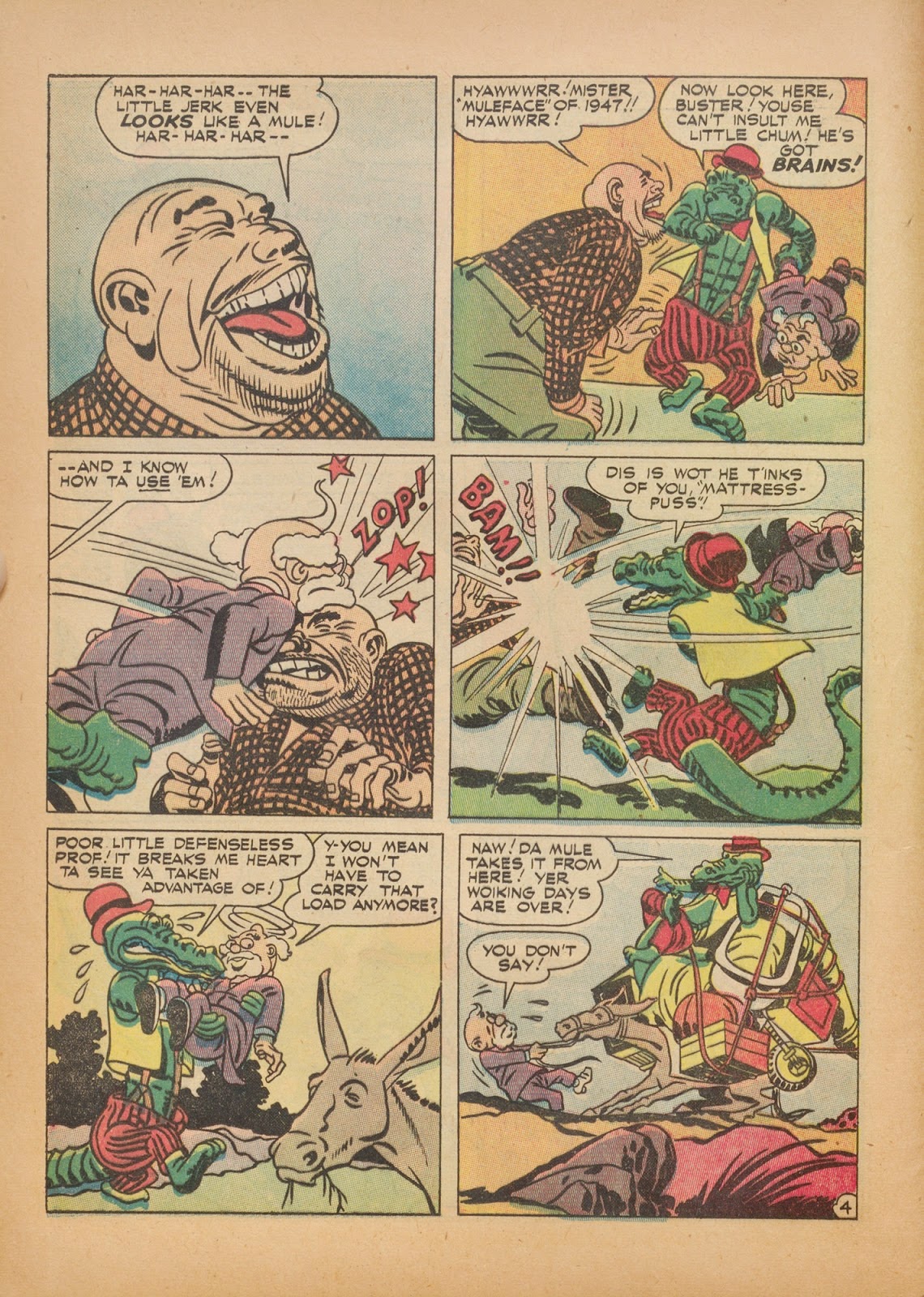 Ominous Octopus Omnibus: LOCKJAW THE ALLIGATOR