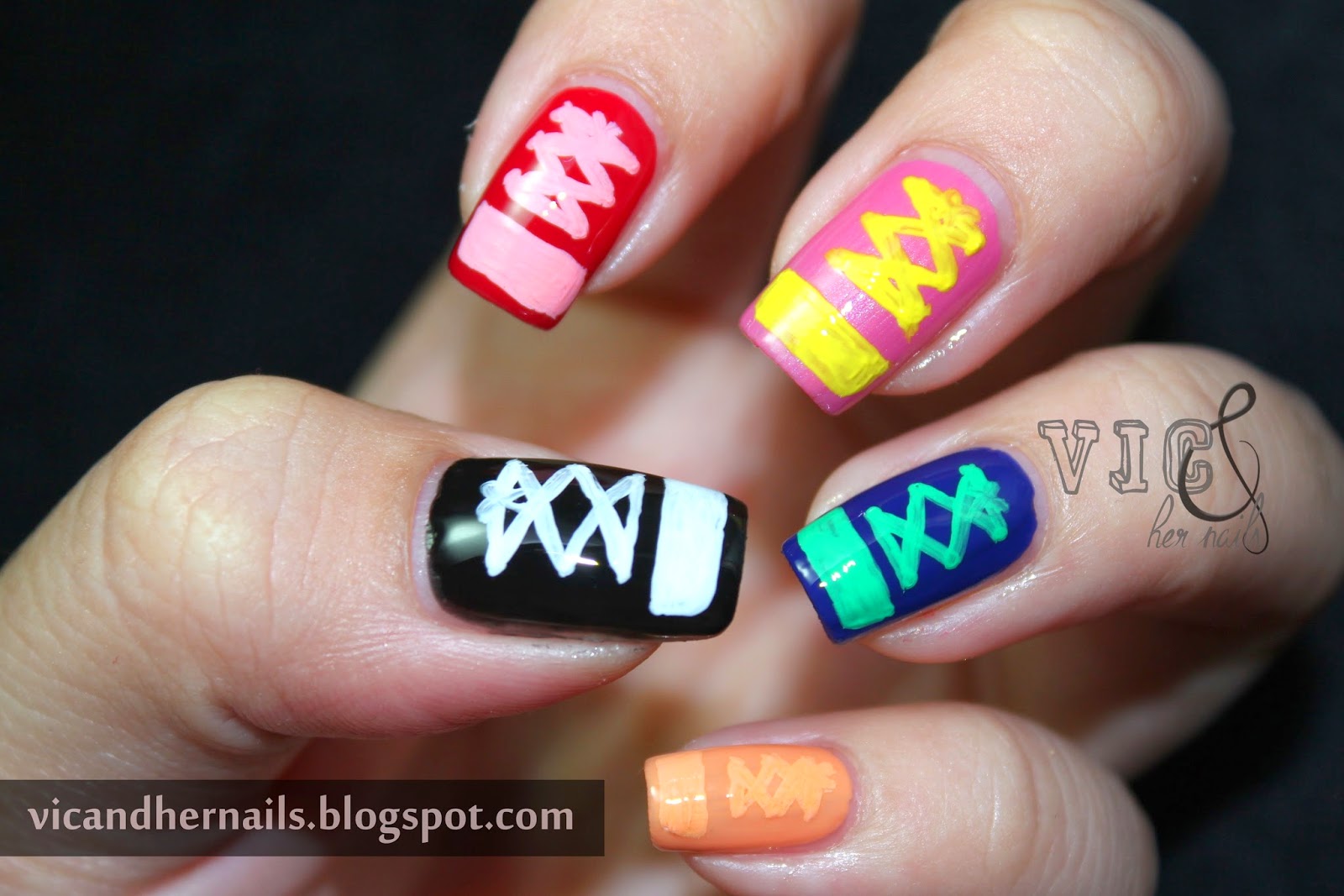 Vic and Her Nails: Crumpet's Nail Tarts 33 DC Day 17 - Artwork ...