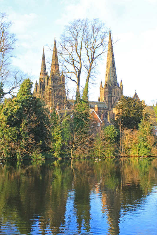 Captain Ahab's Watery Tales: Lichfield Cathedral
