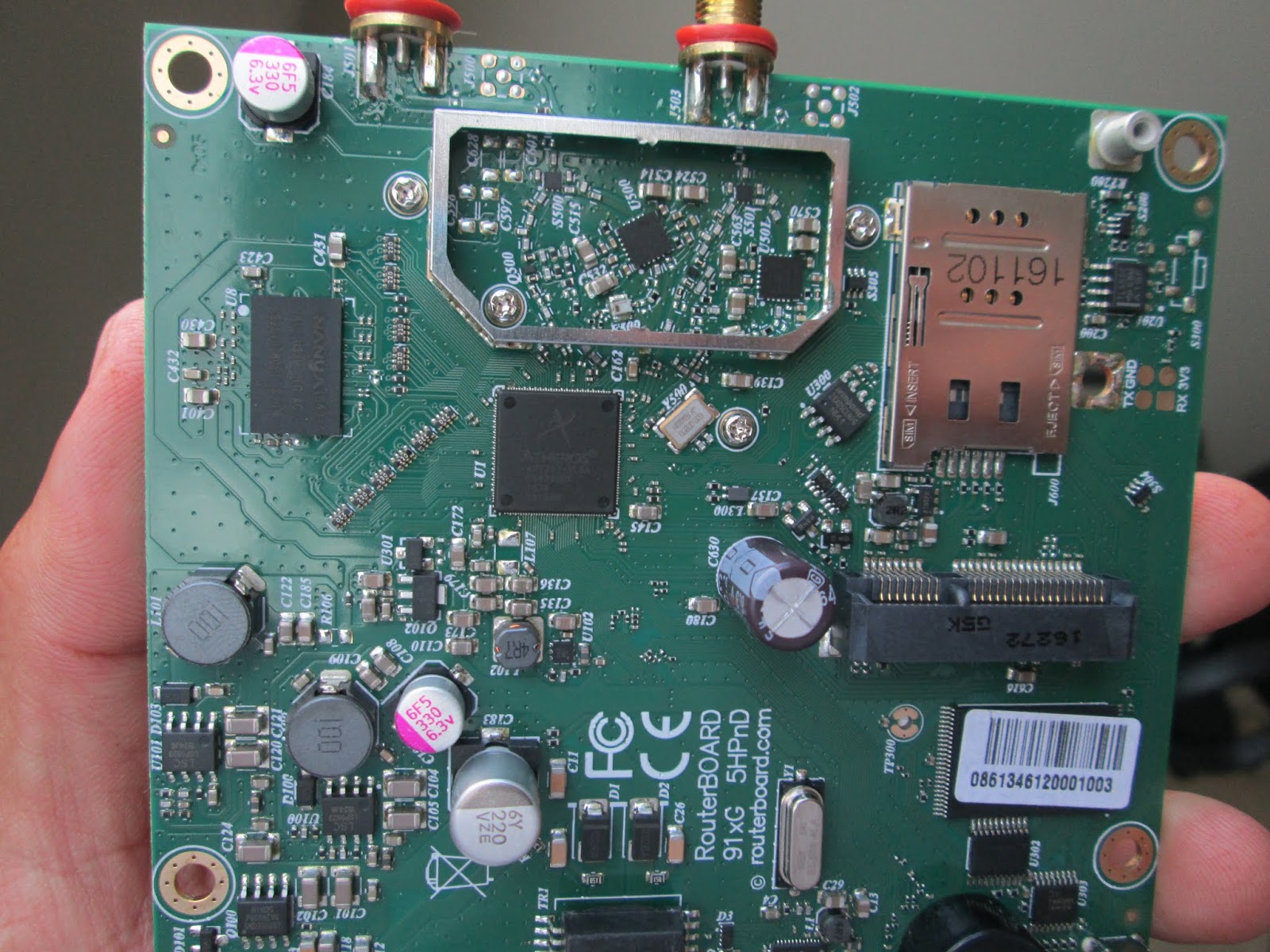 Fotos Mikrotik Rb912 Aberta, Open.