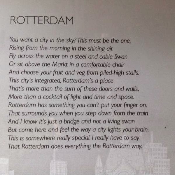 I love Rotterdam: Poetry