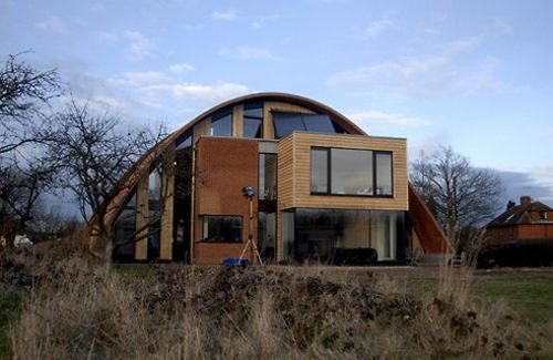 bland designs: grand designs; the arch house
