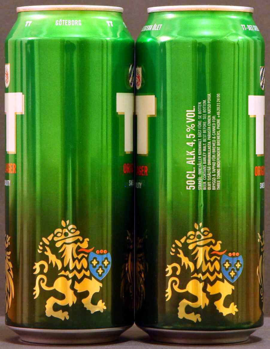 Burk-Bloggen: TT Original Lager Swedish Quality (50 cl) : ny dekor