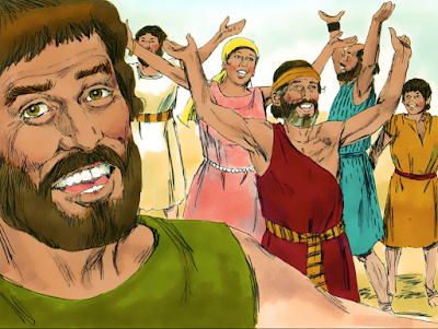 God Helped Aaron and Hur