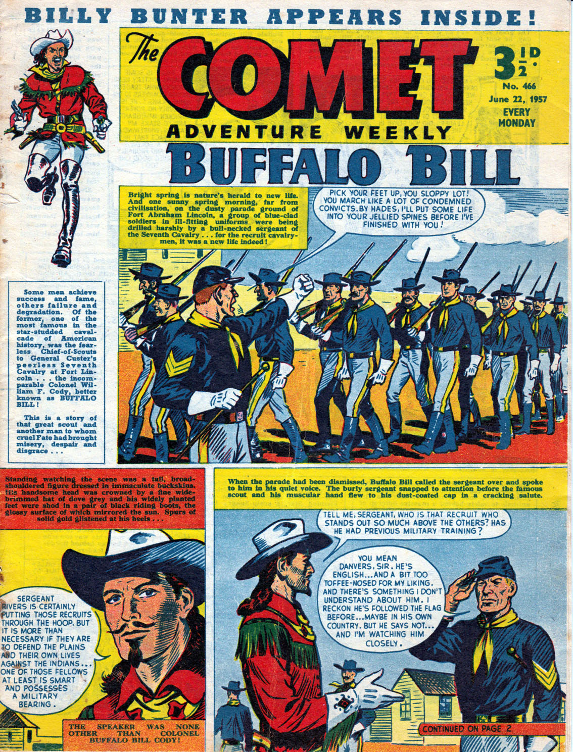 BLIMEY! The Blog of British Comics: This week in 1957: THE COMET