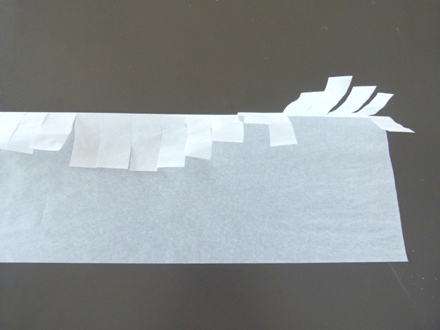 Tipp: Backform mit Backpapier auslegen