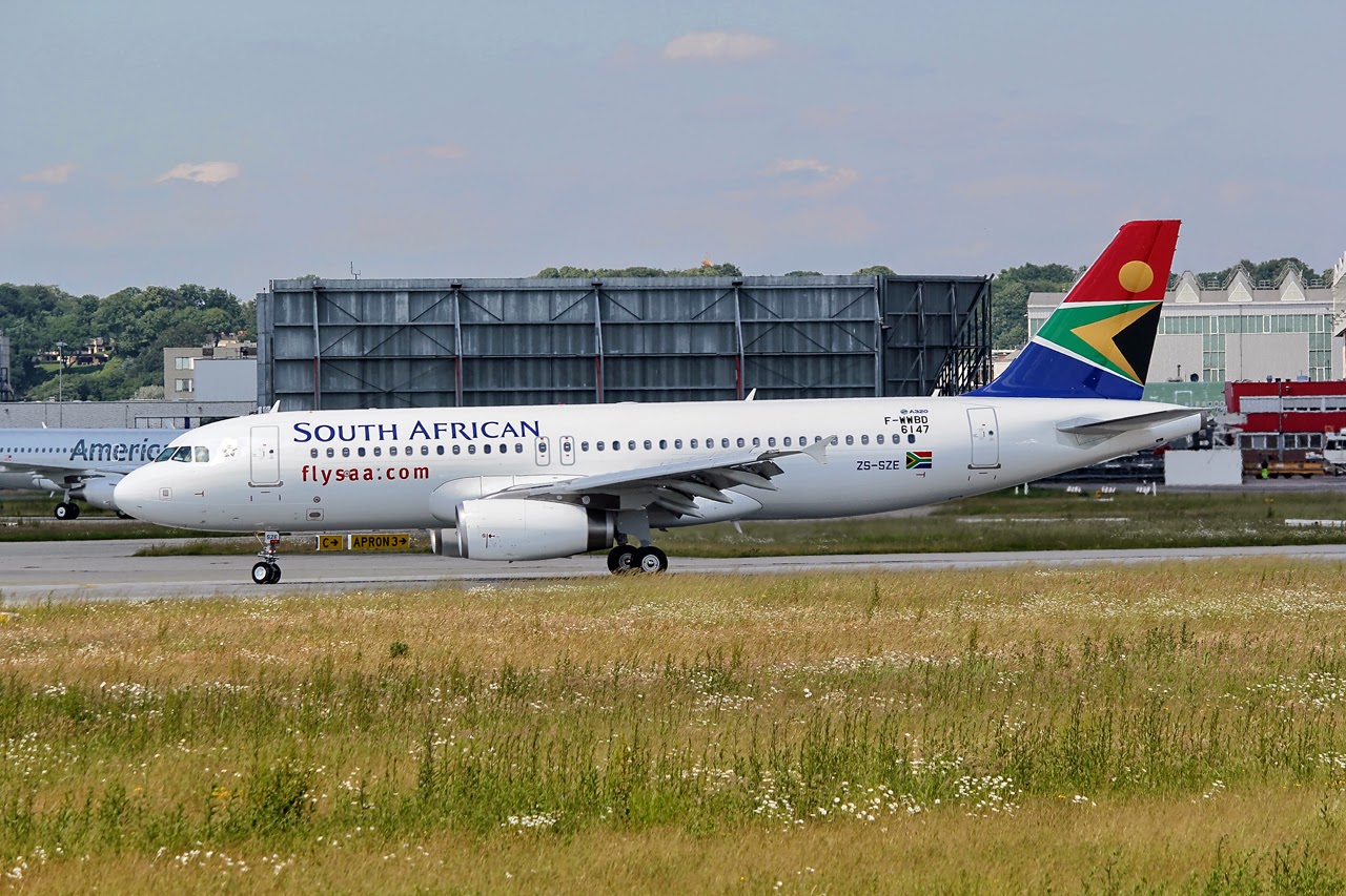 Airbus Hamburg Finkenwerder News: A320-232, South African Airways, ZS ...