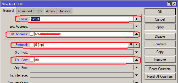 Mikrotik Tutorial: Port forwarding on mikrotik