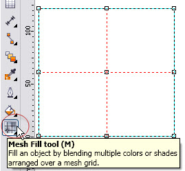 Warna CMYK pada Mesh Fill Tool | Belajar CorelDRAW