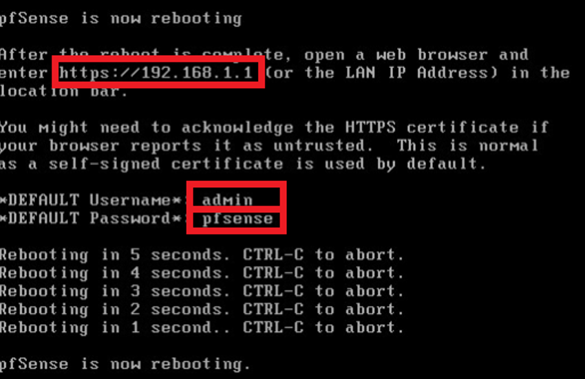VMWare ESXi: Instalar pfSense | SYSADMIT