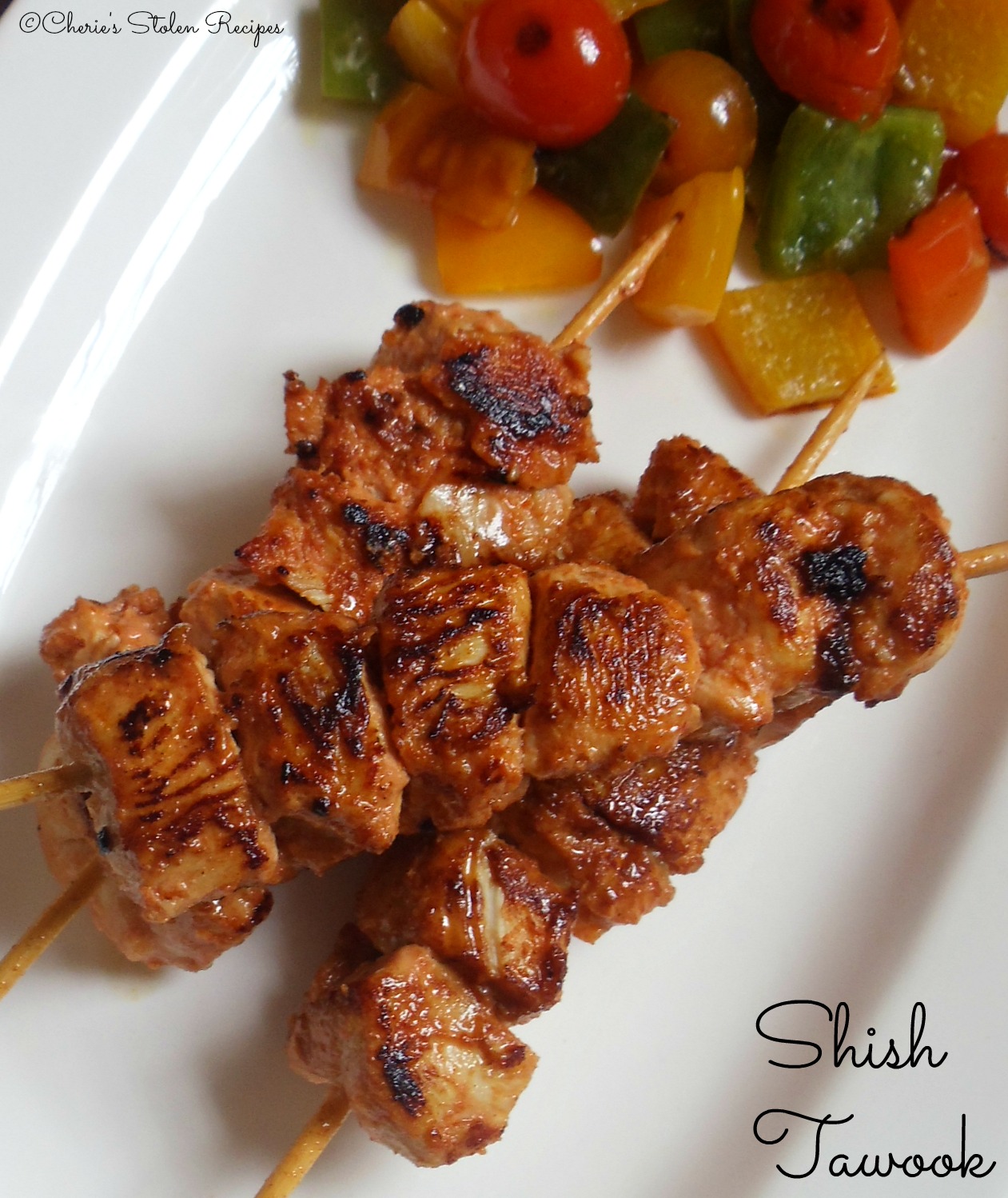 Cherie's Stolen Recipes: Shish Tawook