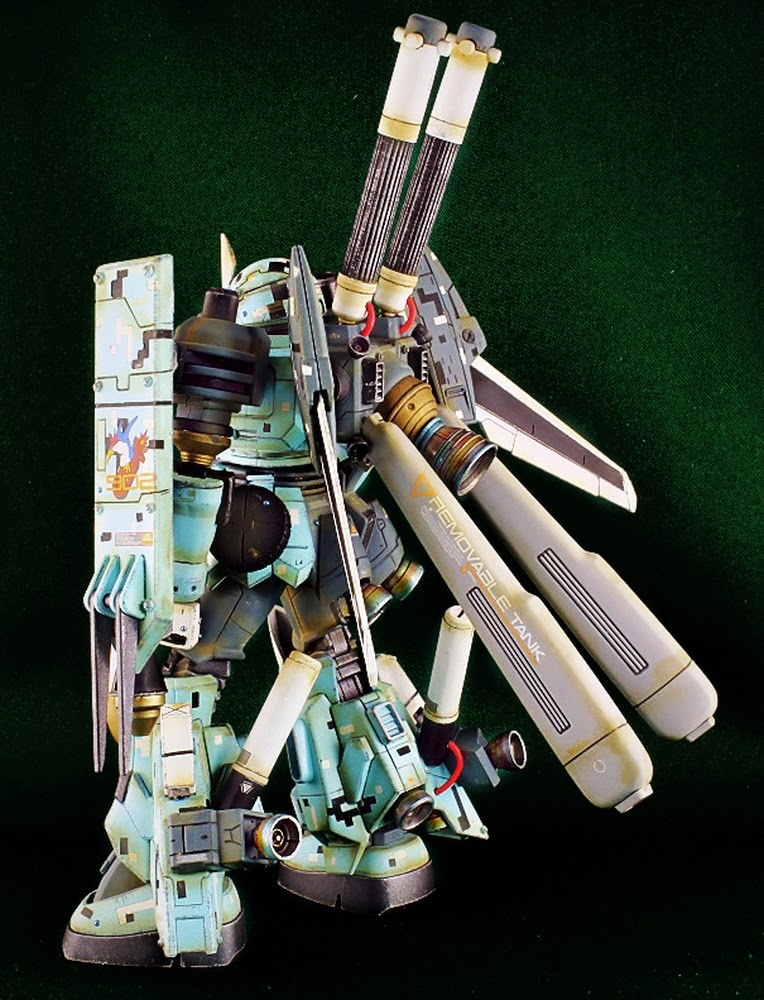 Custom Build: HGUC 1/144 Zudah "Vanderbilt Falke"