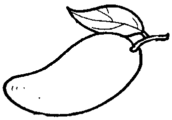 Sekitar Kawasan Sekolah: Gambar outline_Buah Sayur