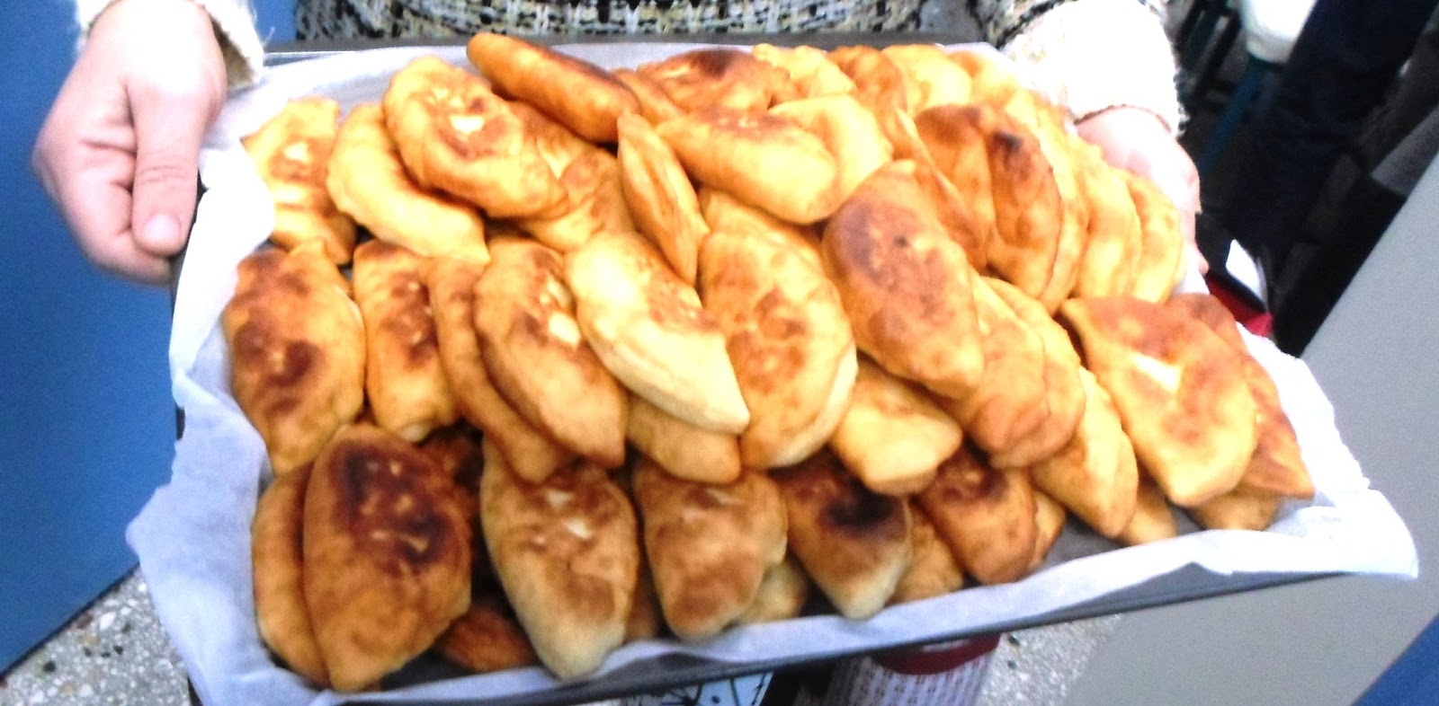Πιροσκι με γέμιση πατάτα και τυρί στο Δημοτικό Λουτρόπολης Θερμής ...