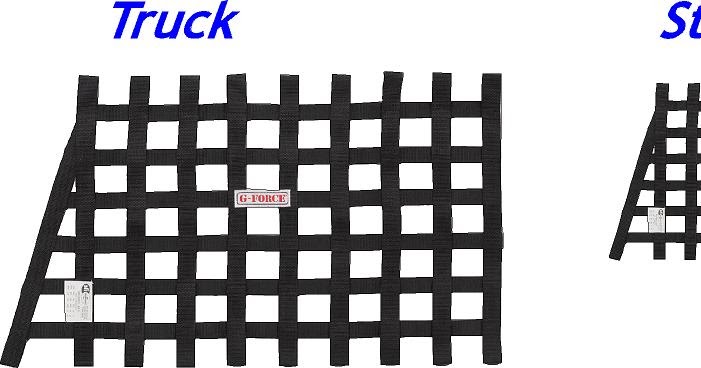 Team Holloway Racing & Graphics : 1/4 Scale Window Net (Decal)