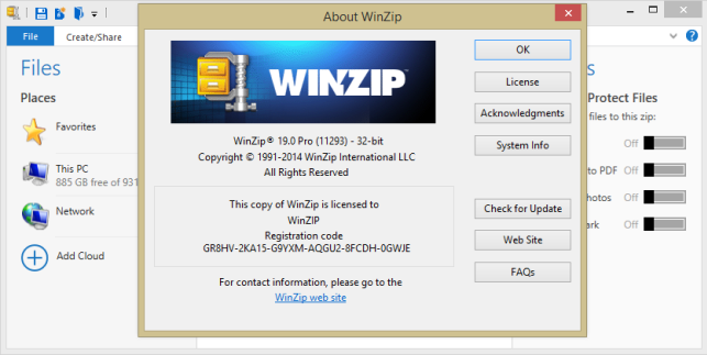 GDSoftware: WinZip 19 PRO With Serial Keys