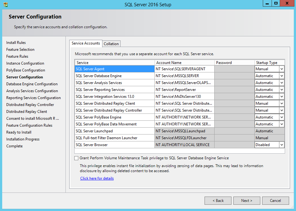 BI Future Blog: Installation of SQL Server Developer Edition 2016