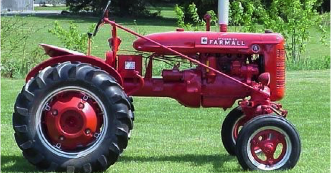 Straight Rows: A couple tractors