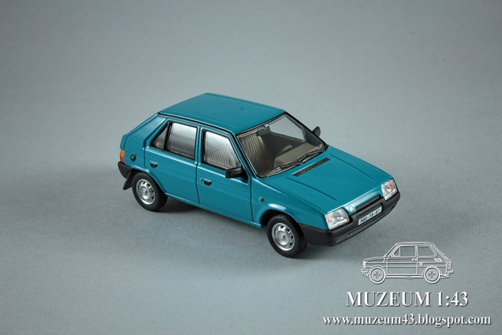 Skoda Favorit 1:43 Abrex - Muzeum 1:43