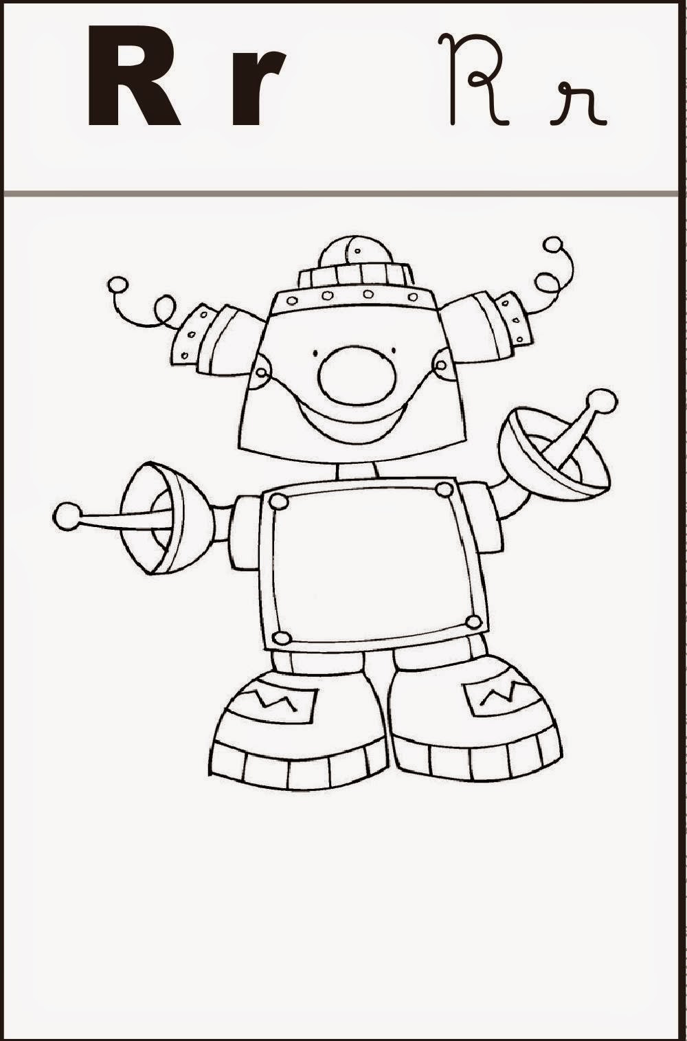 Abc Para Colorir E Imprimir - RETOEDU