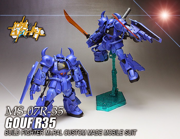 GUNDAM GUY: HGBF 1/144 Gouf R35 - Painted Build by ZGMFXG