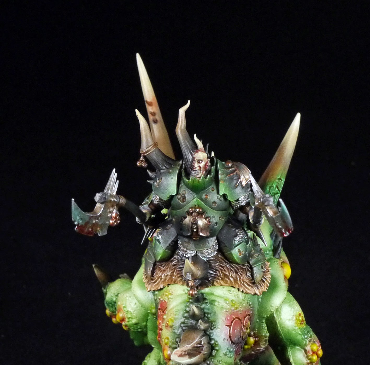 [Painting Commission] Maggoth Lord: Orghotts Daemonspew