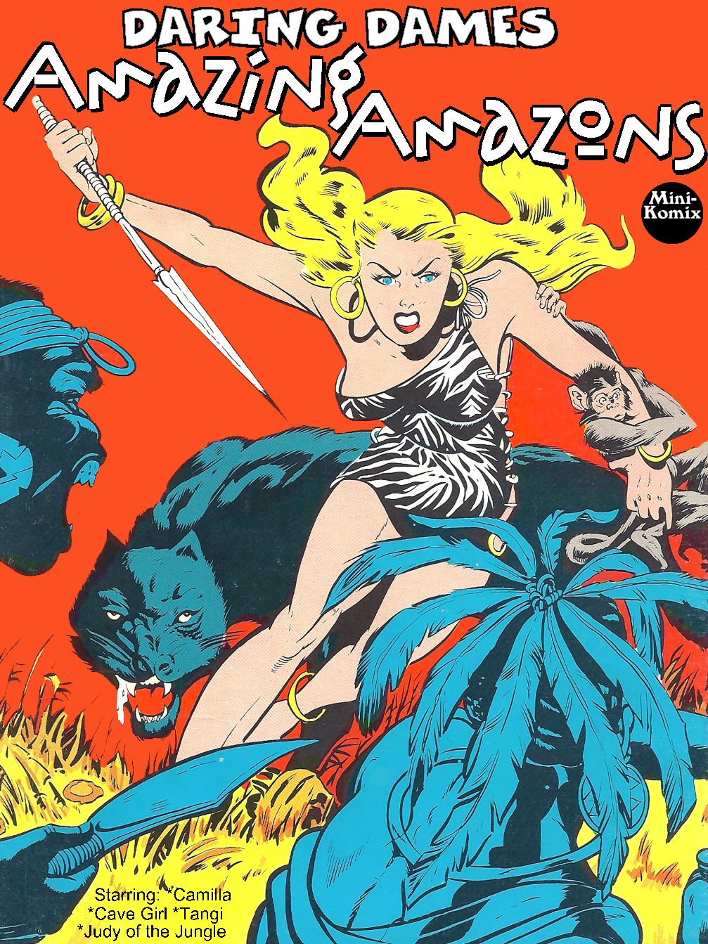 Mini-Komix: Daring Dames: Amazing Amazons