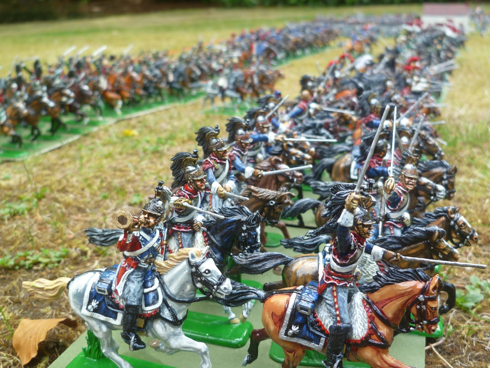 Towards a 54mm Waterloo Wargame: And finally.....................