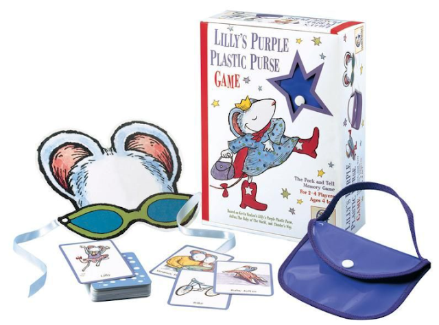 The Playful Otter: Lilly's Purple Plastic Purse Game